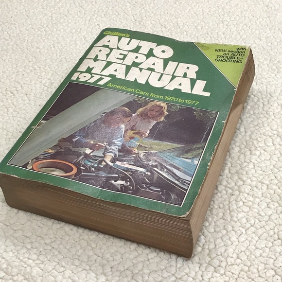 Chilton | Other | Vintage Chiltons Auto Repair Manual 977 American Cars ...